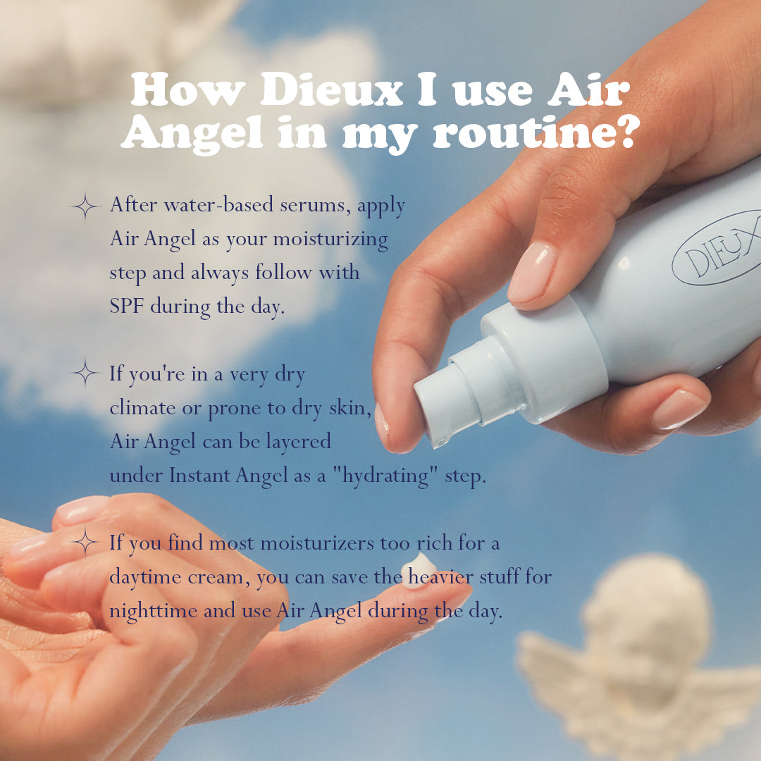 Air Angel | Lightweight, Plumping Daily Moisturizer | Dieux