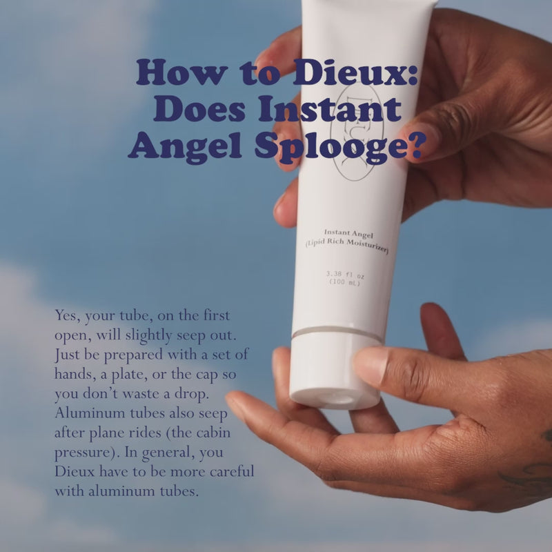 Instant Angel Moisturizer | Lipid-Rich, Nourishing Face Cream | Dieux