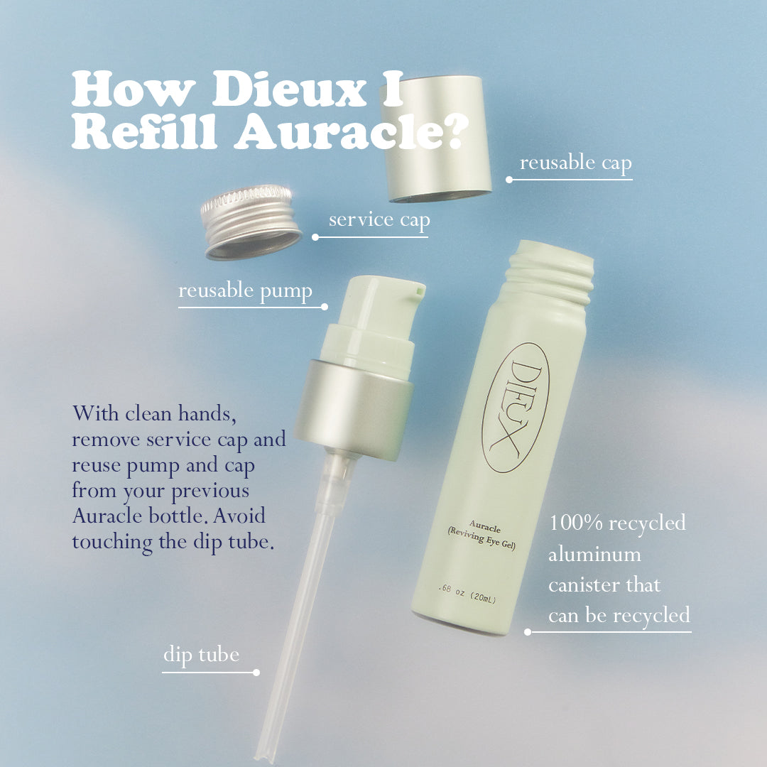 Auracle Eye Serum | Hydraing & Plumping Eye Gel | Dieux
